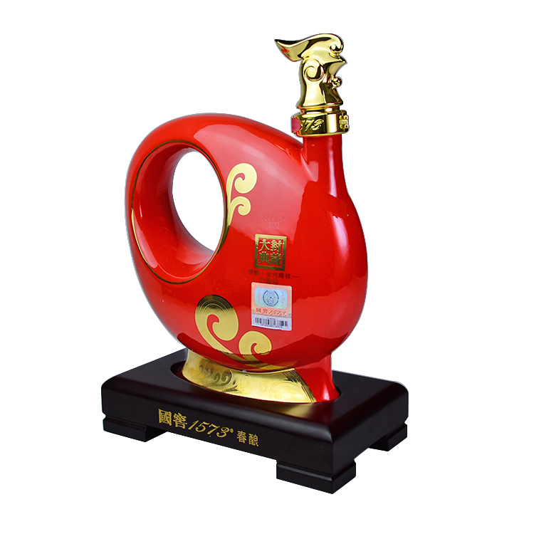 55度国窖1573酒春酿金鸡啼祥1L - 昆明懿德酒业有限公司